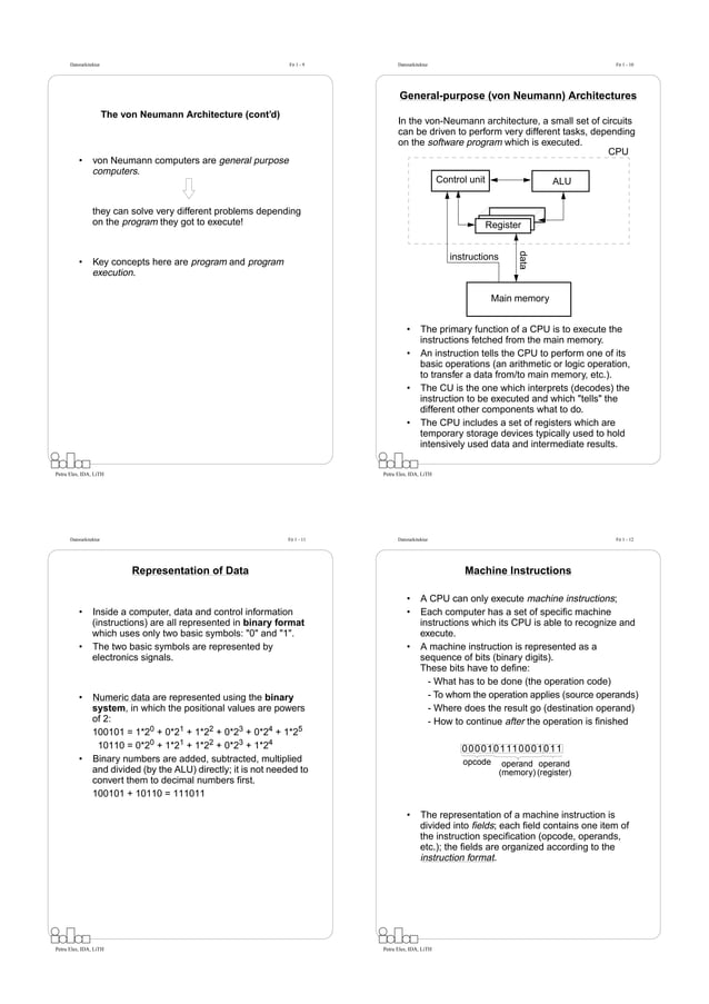 Computer architecture | PDF