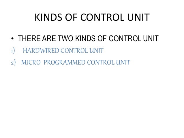[DIAGRAM] Block Diagram Hardwired Control Unit - WIRINGSCHEMA.COM