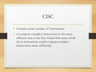 Computer architecture | PPT