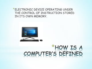 Computer architecture | PPTX