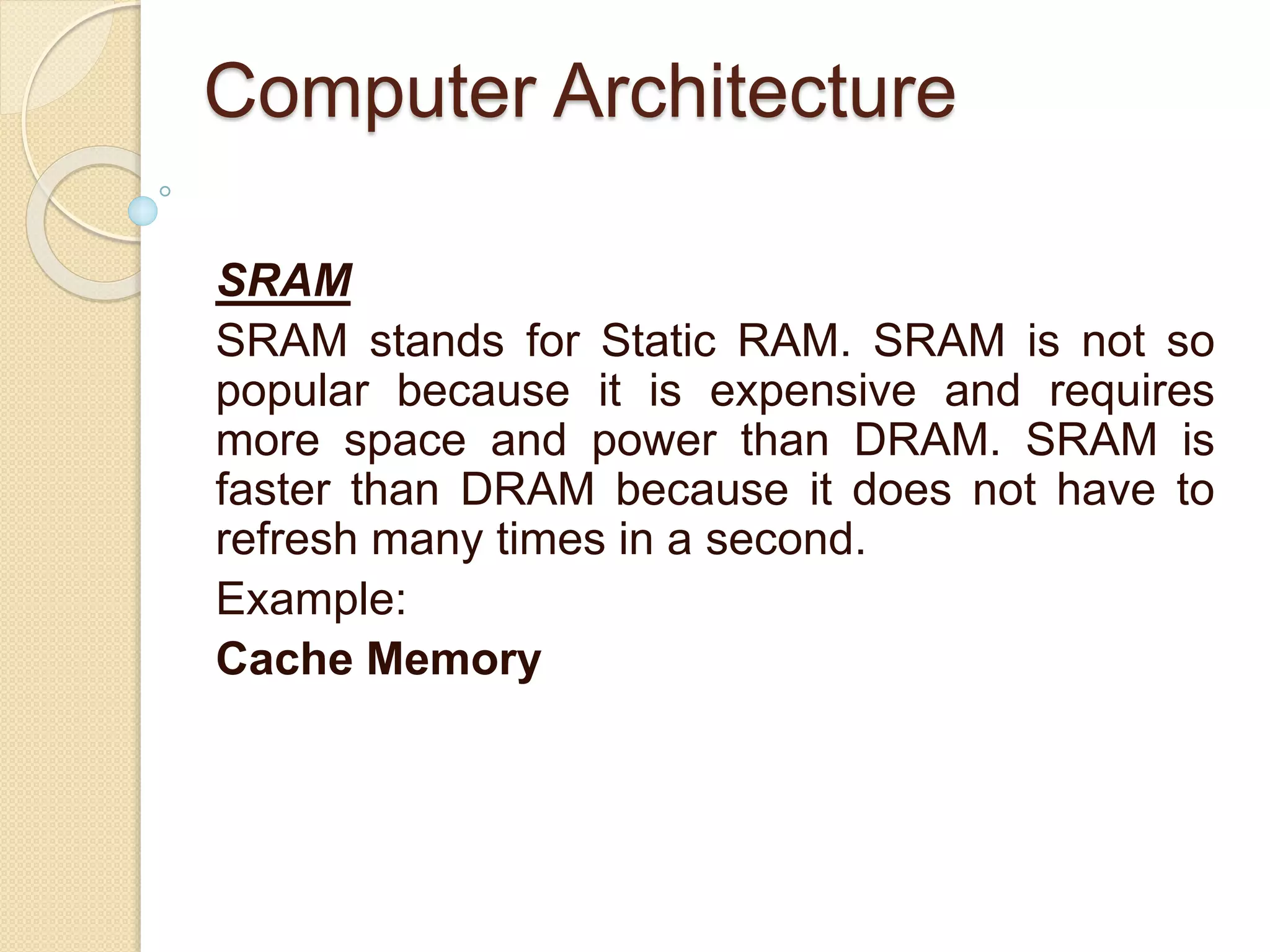 Computer architecture | PPTX