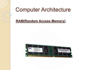 Computer architecture | PPTX