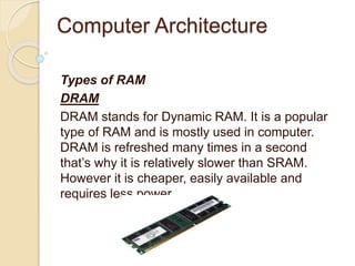 Computer architecture | PPTX