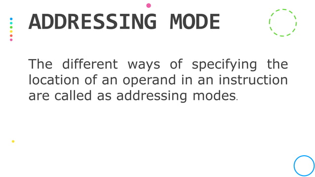 Addressing Modes | PPT