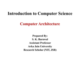 Computer Architecture | PPT