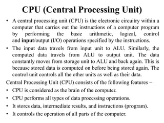 Computer Architecture | PPT