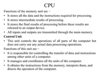 Computer Architecture | PPT