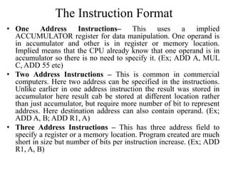 Computer Architecture | PPT