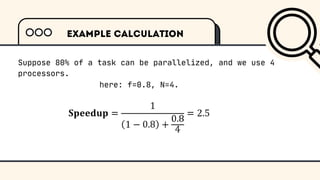 Presentation on Amdahls law of Computer Architecture | PDF