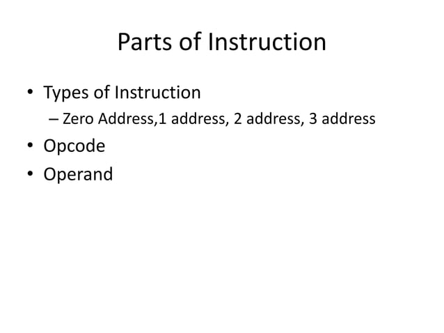 Introduction to Computer Architecture and Organization | PPTX