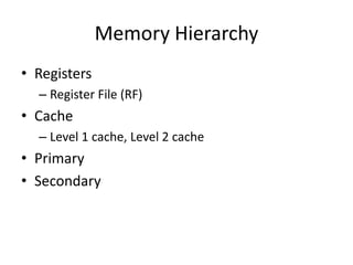 Introduction to Computer Architecture and Organization | PPTX