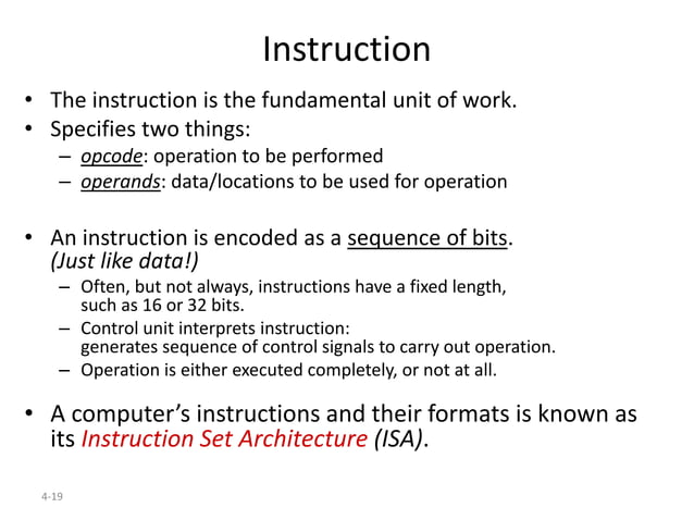 Introduction to Computer Architecture and Organization | PPTX