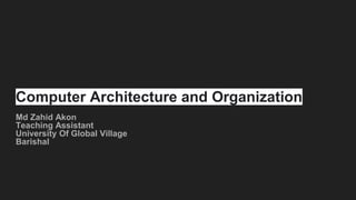 Computer Architecture and Organization.pptx