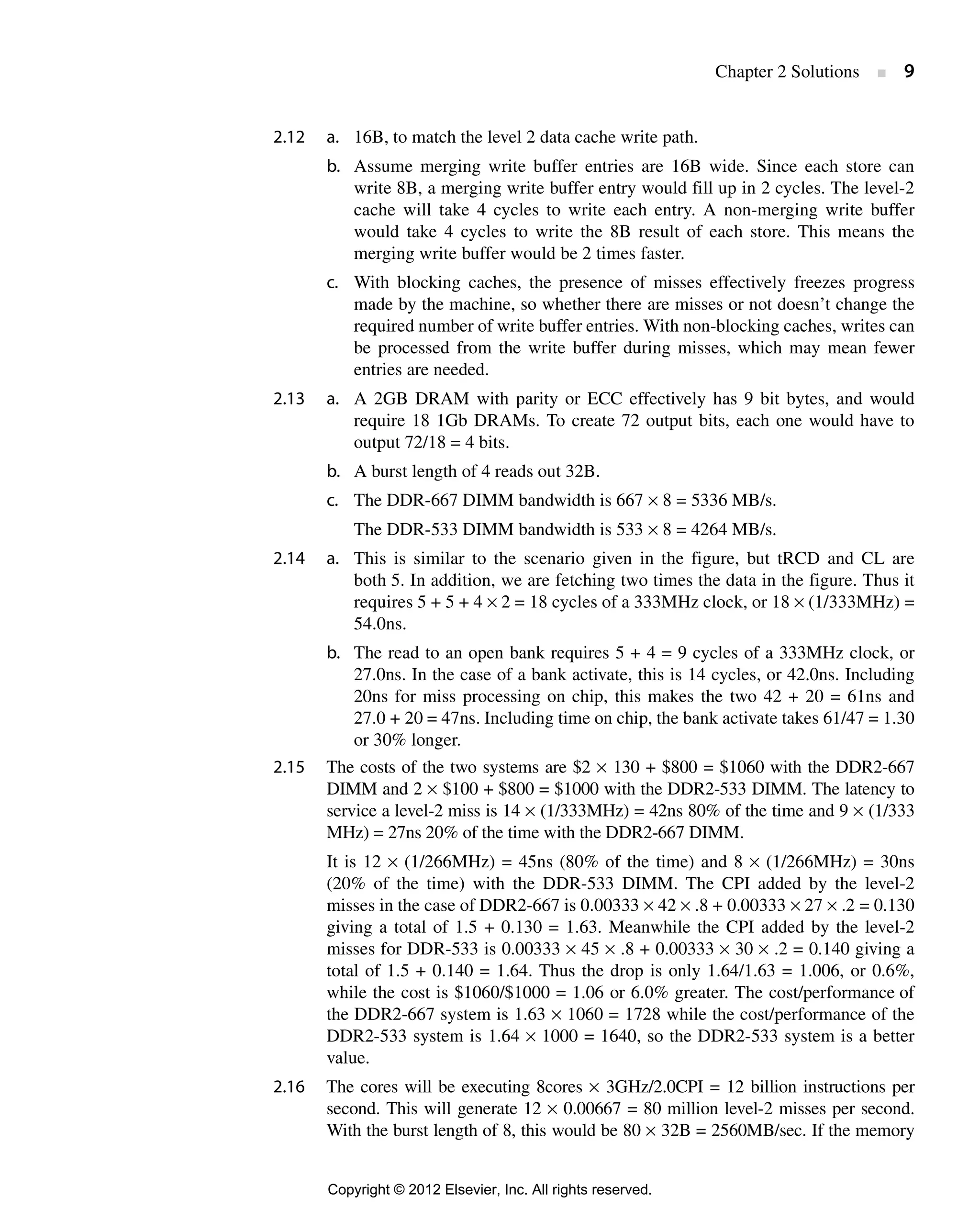 Computer architecture, a quantitative approach (solution for 5th edition) | PDF