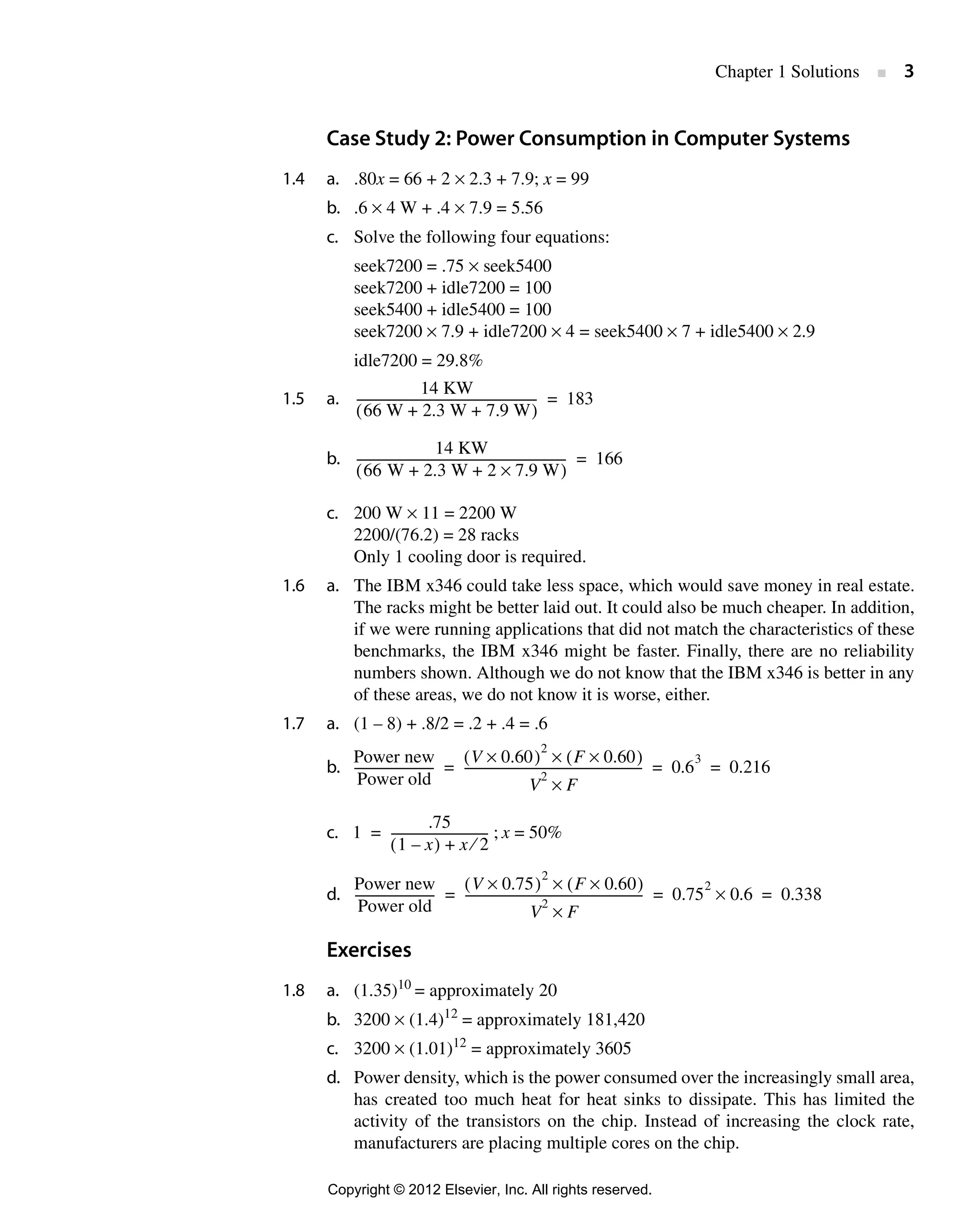Computer architecture, a quantitative approach (solution for 5th ...