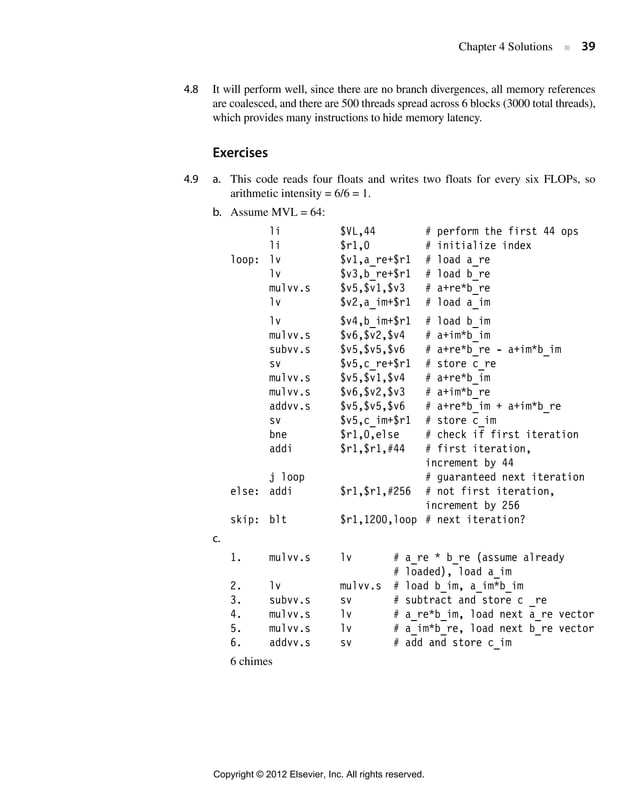 Computer architecture, a quantitative approach (solution for 5th ...