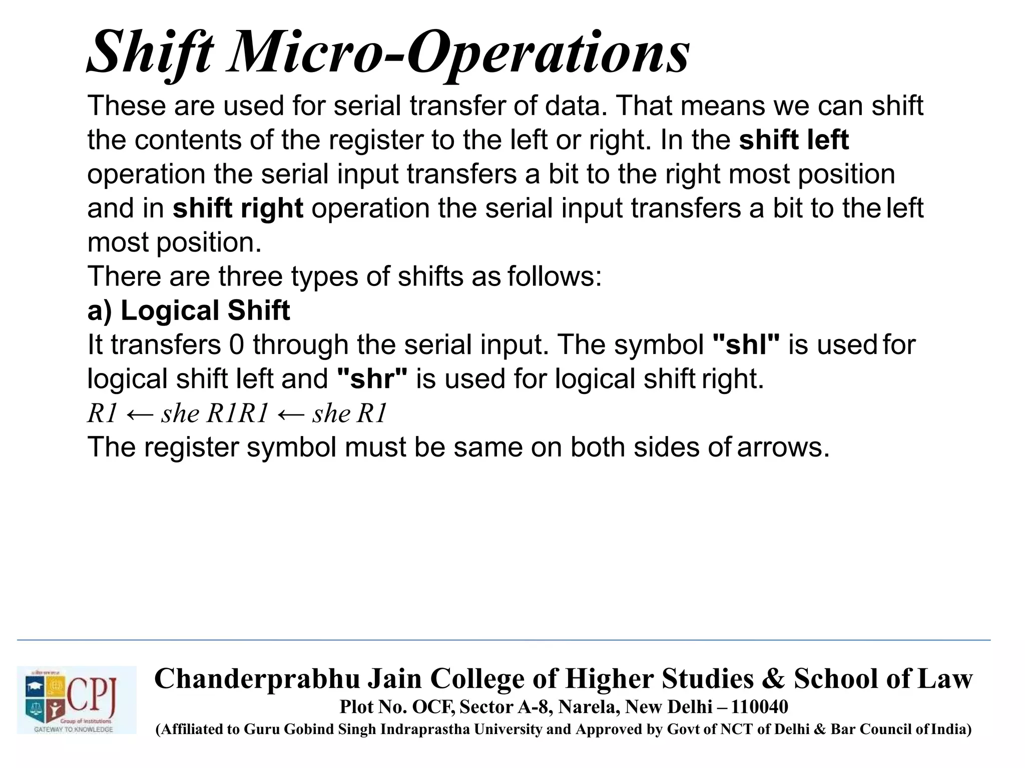 Computer architecture BCA 203 | PPTX