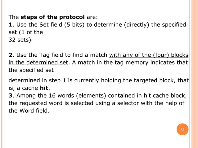 Computer architecture cache memory | PPT
