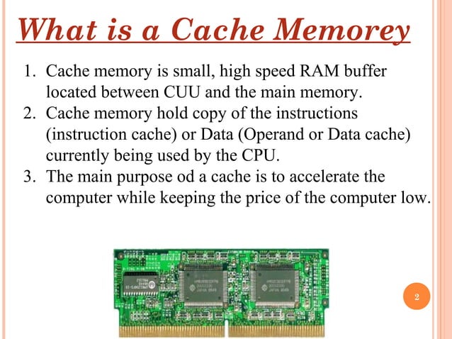 Computer architecture cache memory | PPT Computer architecture cache memory | PPT