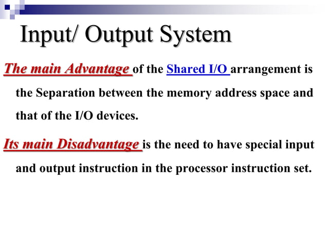 Computer architecture input output organization | PPTX | Computer ...