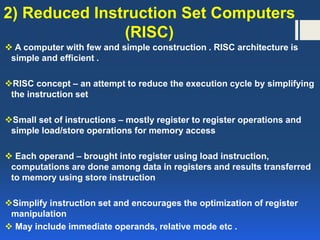 Computer architecture instruction formats | PPTX