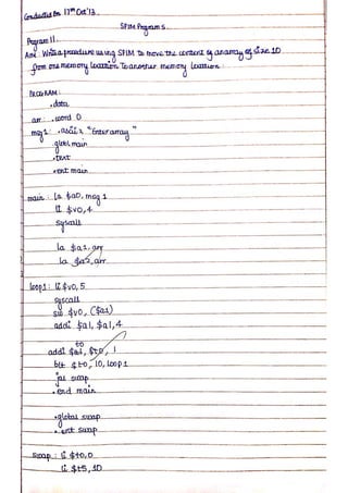 Computer Architecture Lab Notes - Ronak Sumbaly | PDF