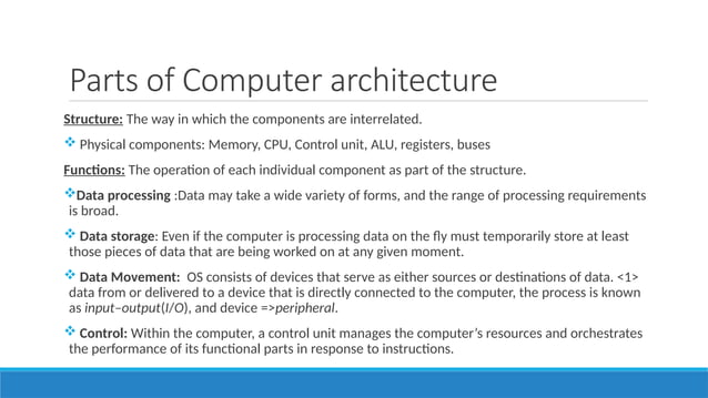 Computer architecture lecture... 2 .pptx