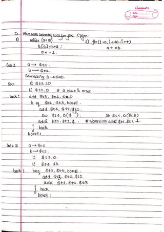 Computer Architecture Lecture Notes - Ronak Sumbaly | PDF