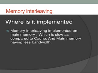 Computer architecture memory system | PPTX
