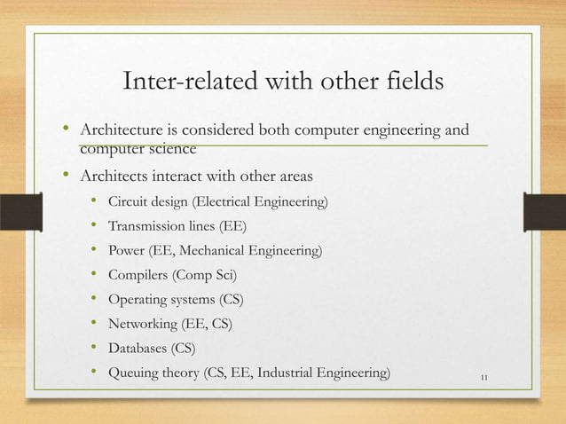 Computer architecture overview | PPTX