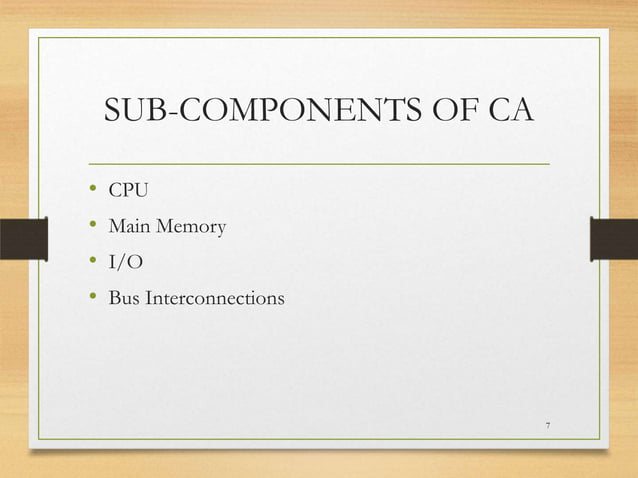 Computer architecture overview | PPTX Computer architecture overview | PPTX