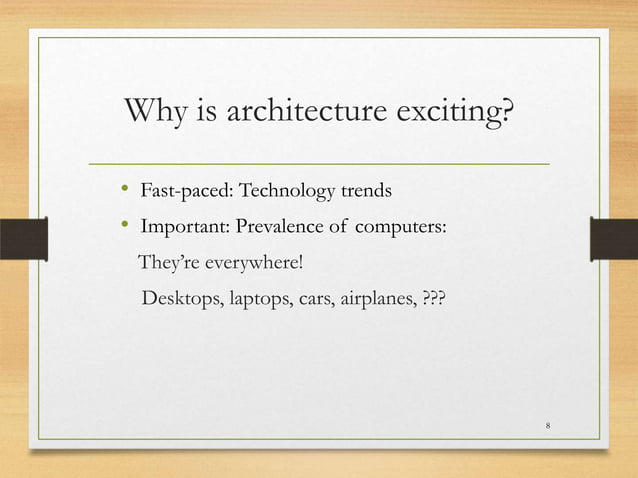 Computer architecture overview | PPTX