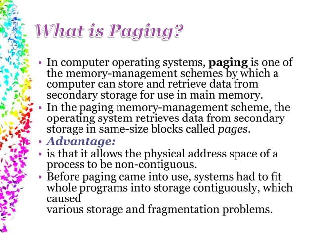 Computer Architecture Page Replacement Algorithms Pptx Operating Systems Computer Software