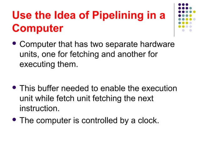 Computer architecture pipelining | PPT | Programming Languages | Computing