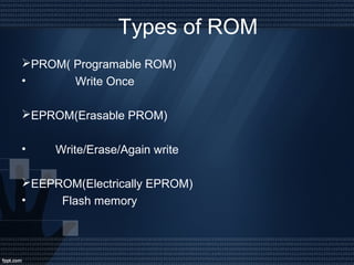 Memory,Processor,Algorithms | PPT