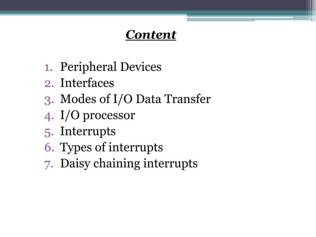 Computer architecture presentation | PPT