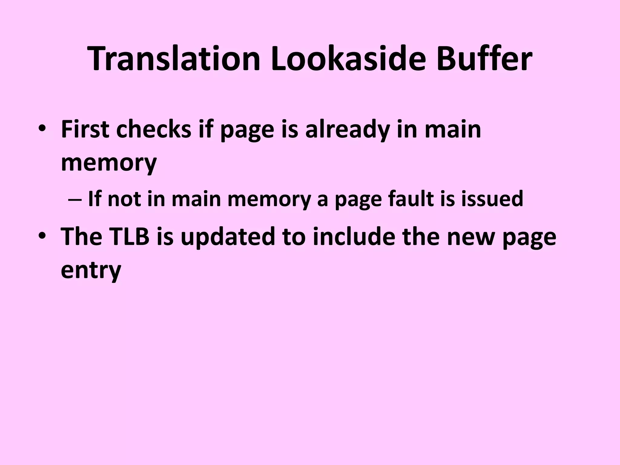 Computer Architecture Virtual Memory Pptx Data Storage And Warehousing Computing