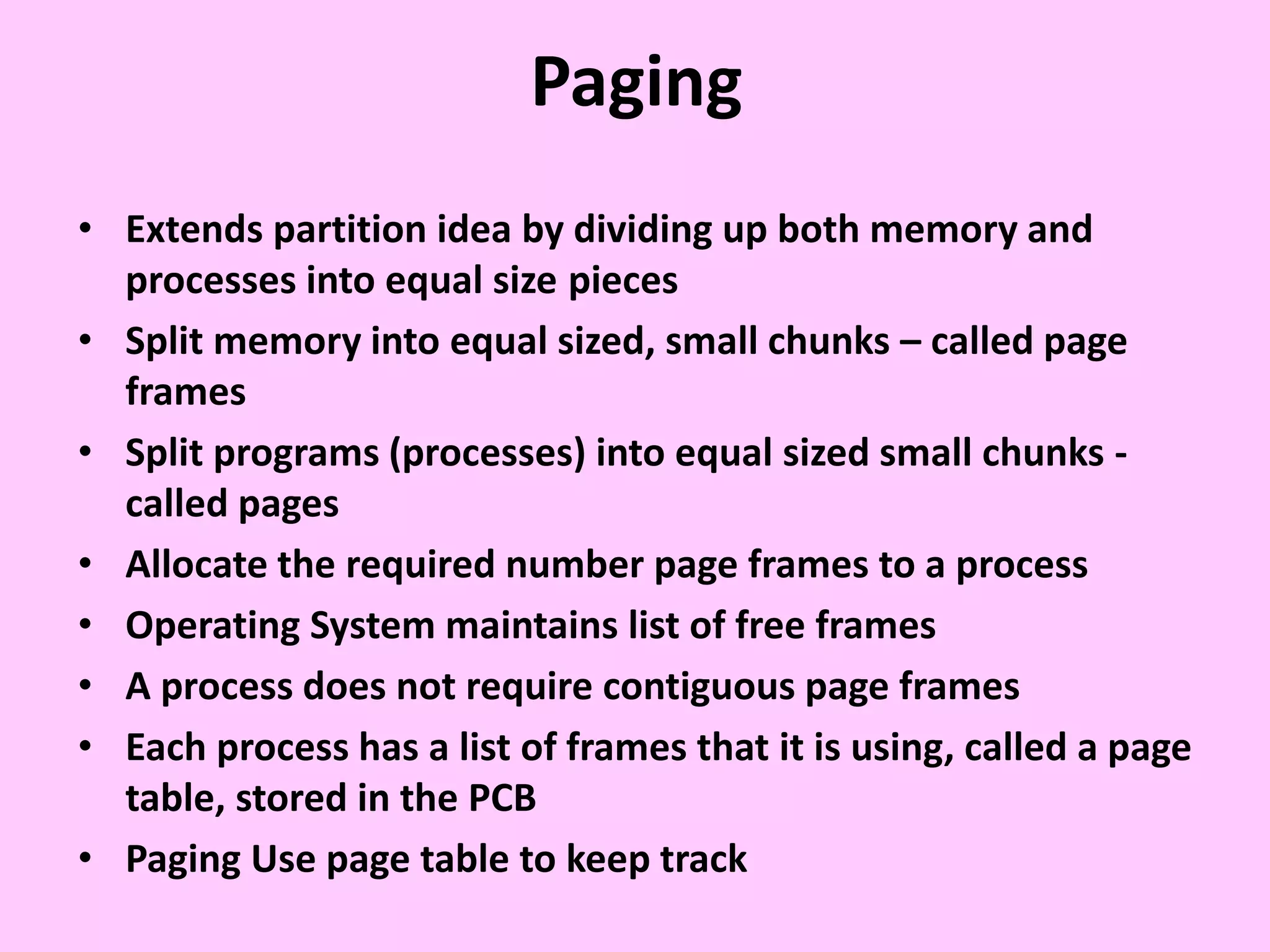 Computer Architecture Virtual Memory Pptx Data Storage And Warehousing Computing