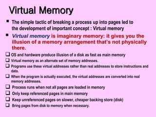 Computer architecture virtual memory | PPTX