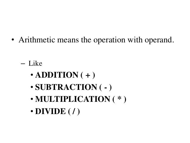 Computer Arithmetic