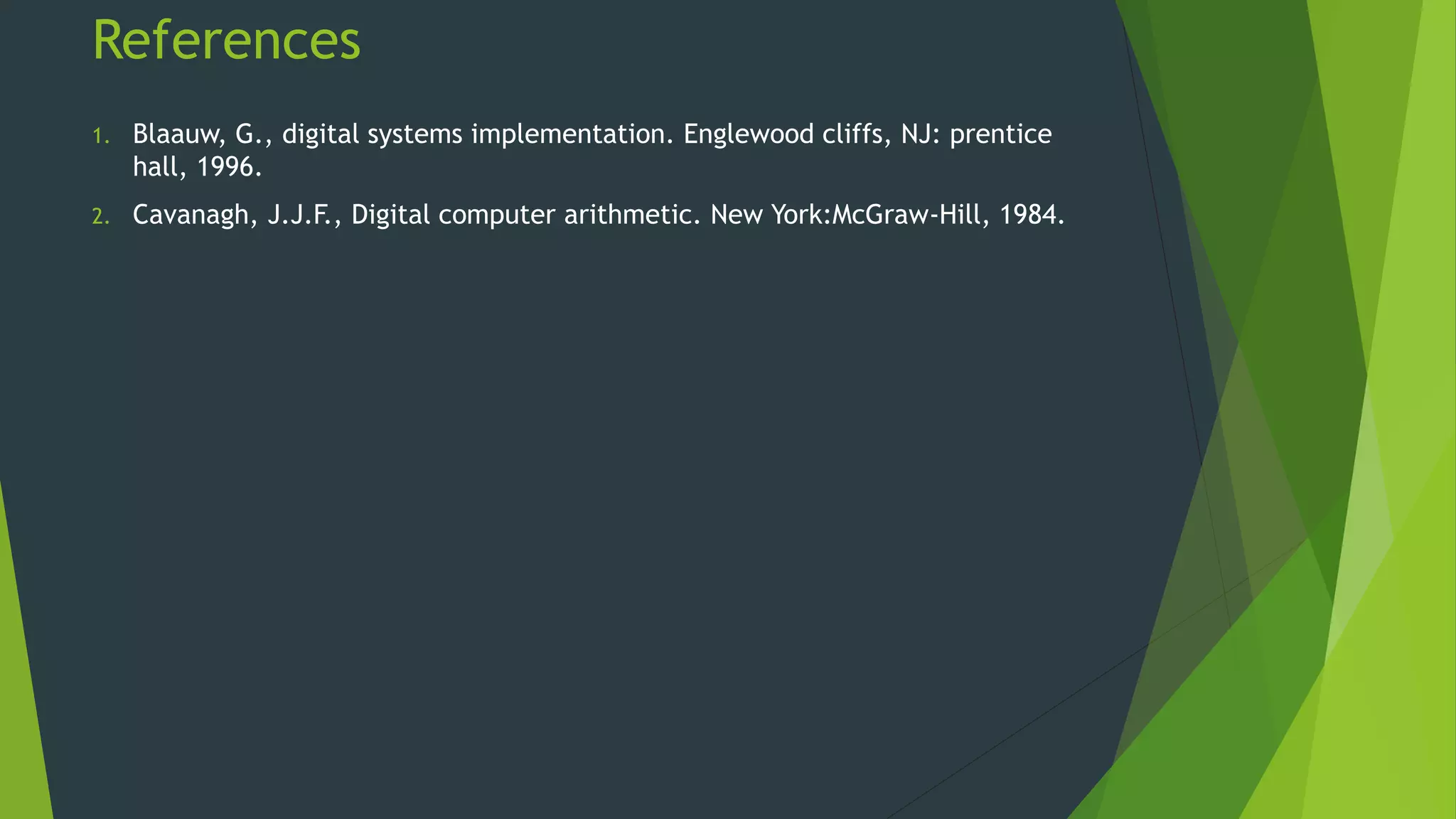 Computer arithmetic | PPTX