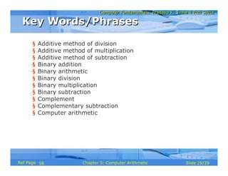 Computer Arithmetic computer fundamentals.pdf