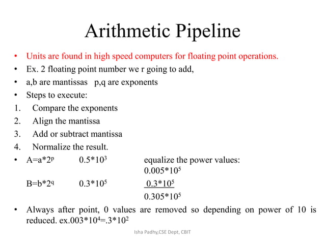 Computer arithmetic in computer architecture | PPTX | Computing | Technology & Computing