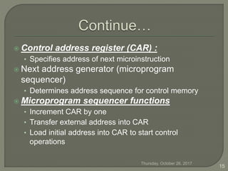 MicroProgrammed Explained . | PPTX