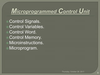 MicroProgrammed Explained . | PPTX