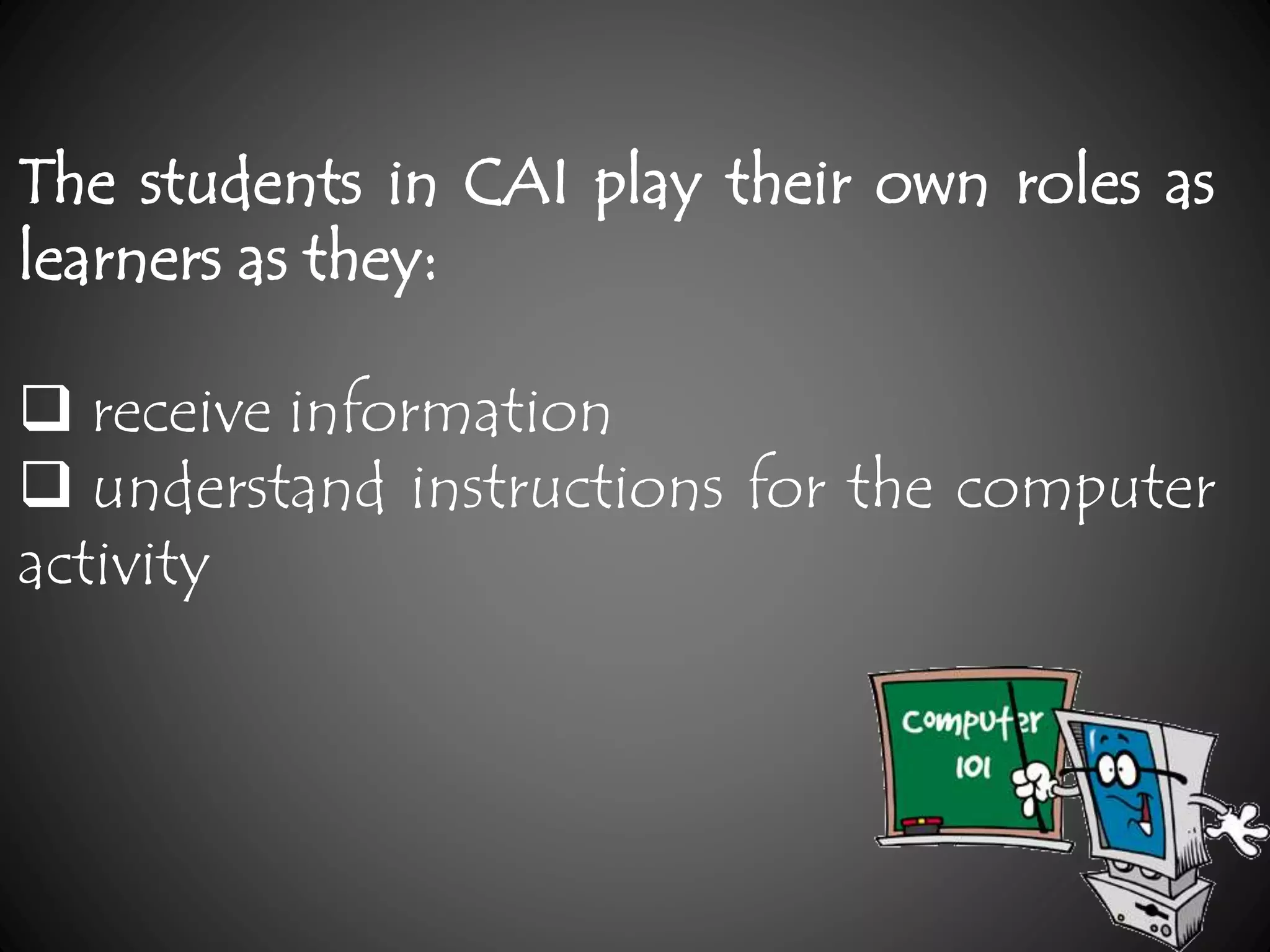 Computer as a tutor | PPTX