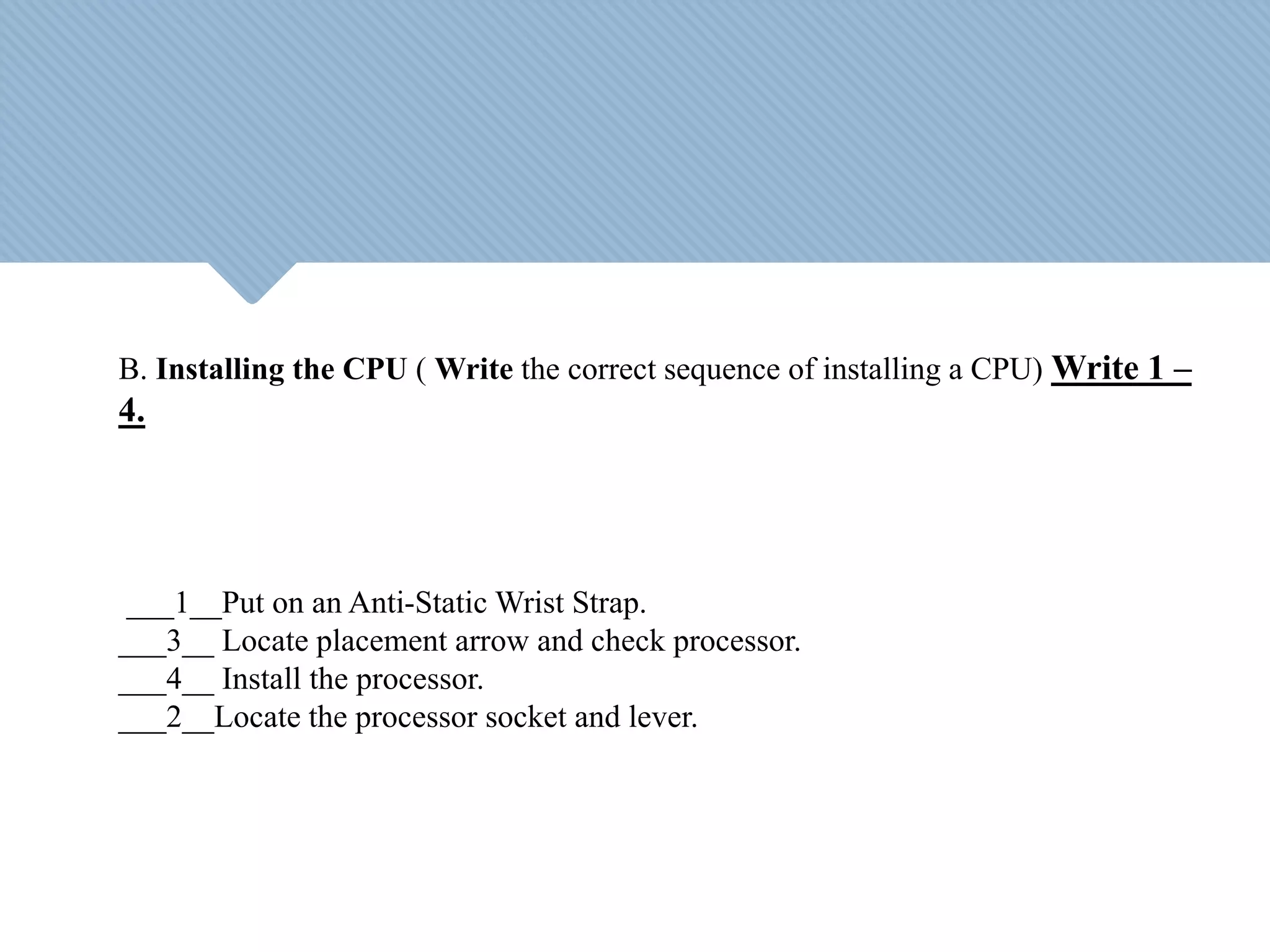 Computer Assembly and Disassembly (2nd Lesson part 2).ppt