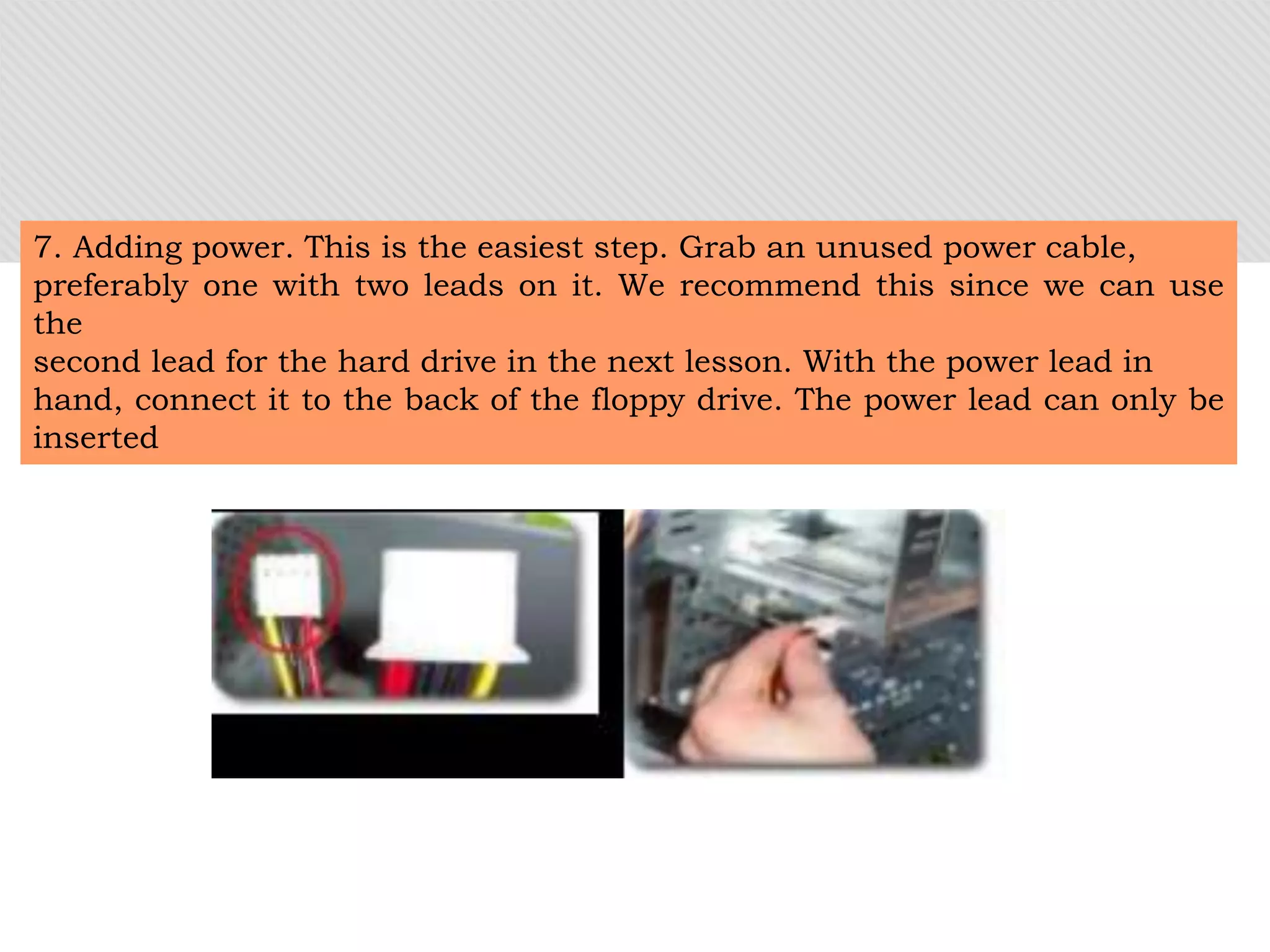 Computer Assembly and Disassembly (2nd Lesson part 2).ppt | IT and ...