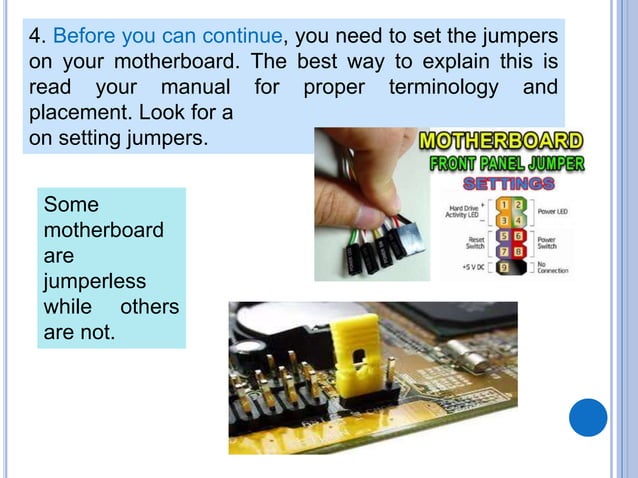 Computer Assembly and Disassembly (2nd Lesson part 2).ppt | IT and ...
