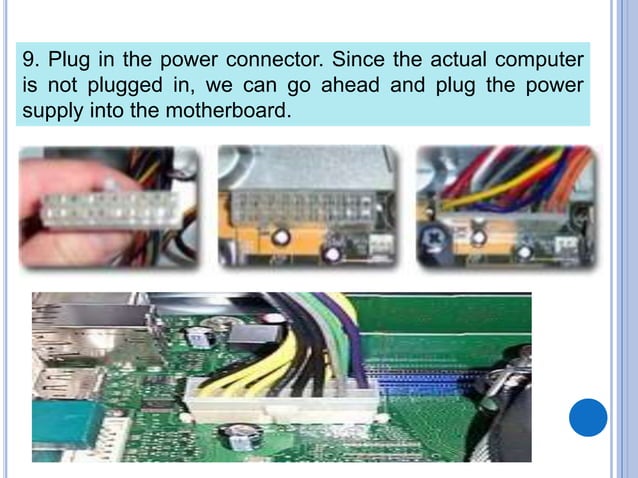Computer Assembly and Disassembly (2nd Lesson part 2).ppt | IT and ...